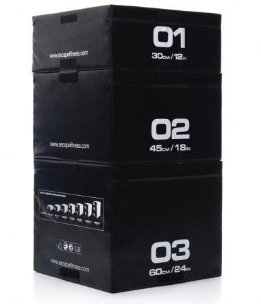 Escape Plyosoft Box (Black) — Best Gym Equipment