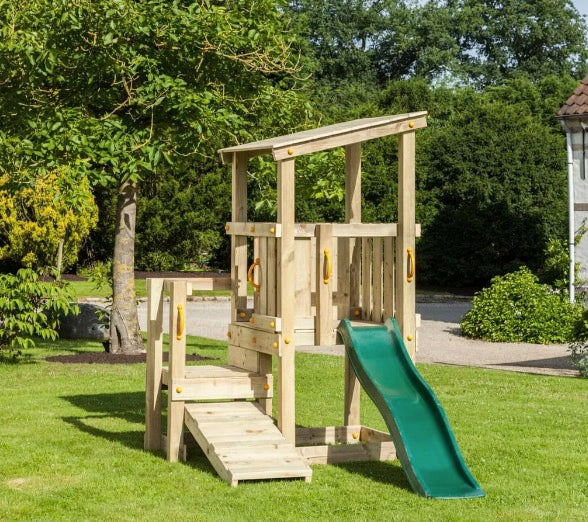 Blue Rabbit Cascade Wooden Play Tower — Best Gym Equipment