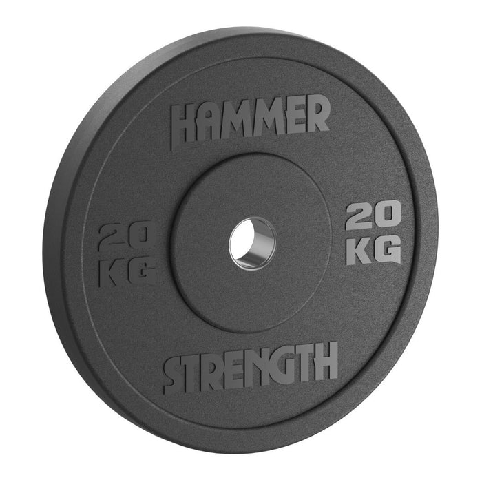 Hammer Strength Premium Rubber Bumper Plate Set - 140kg — Best Gym ...